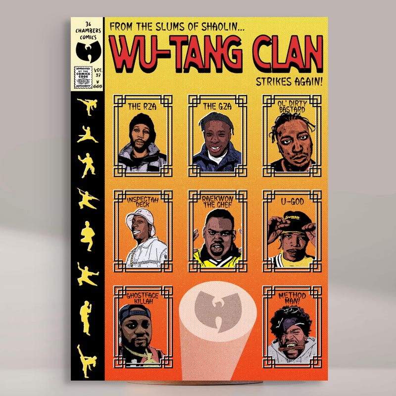 Wu Tang Art - Etsy