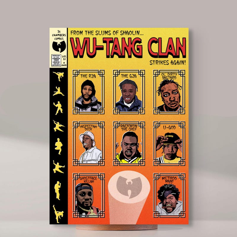 Wu Tang Art - Etsy