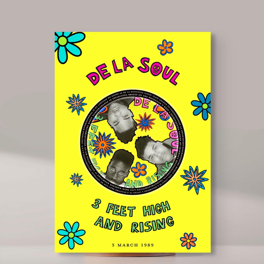 De La Soul 3 Feet High and Rising Poster - Etsy