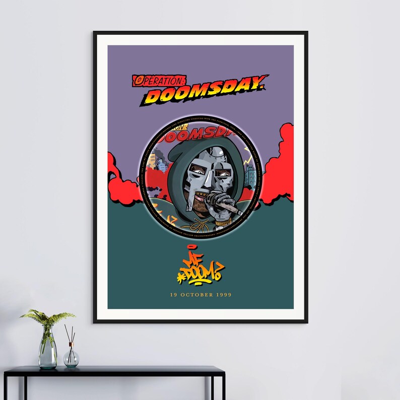 MF DOOM Operation Doomsday Poster - Etsy