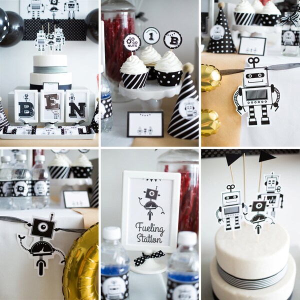 Robot Decorations - Etsy