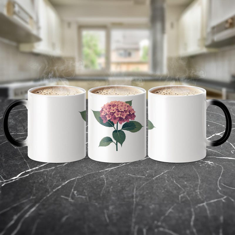 Hydrangea Tea Cup - Etsy