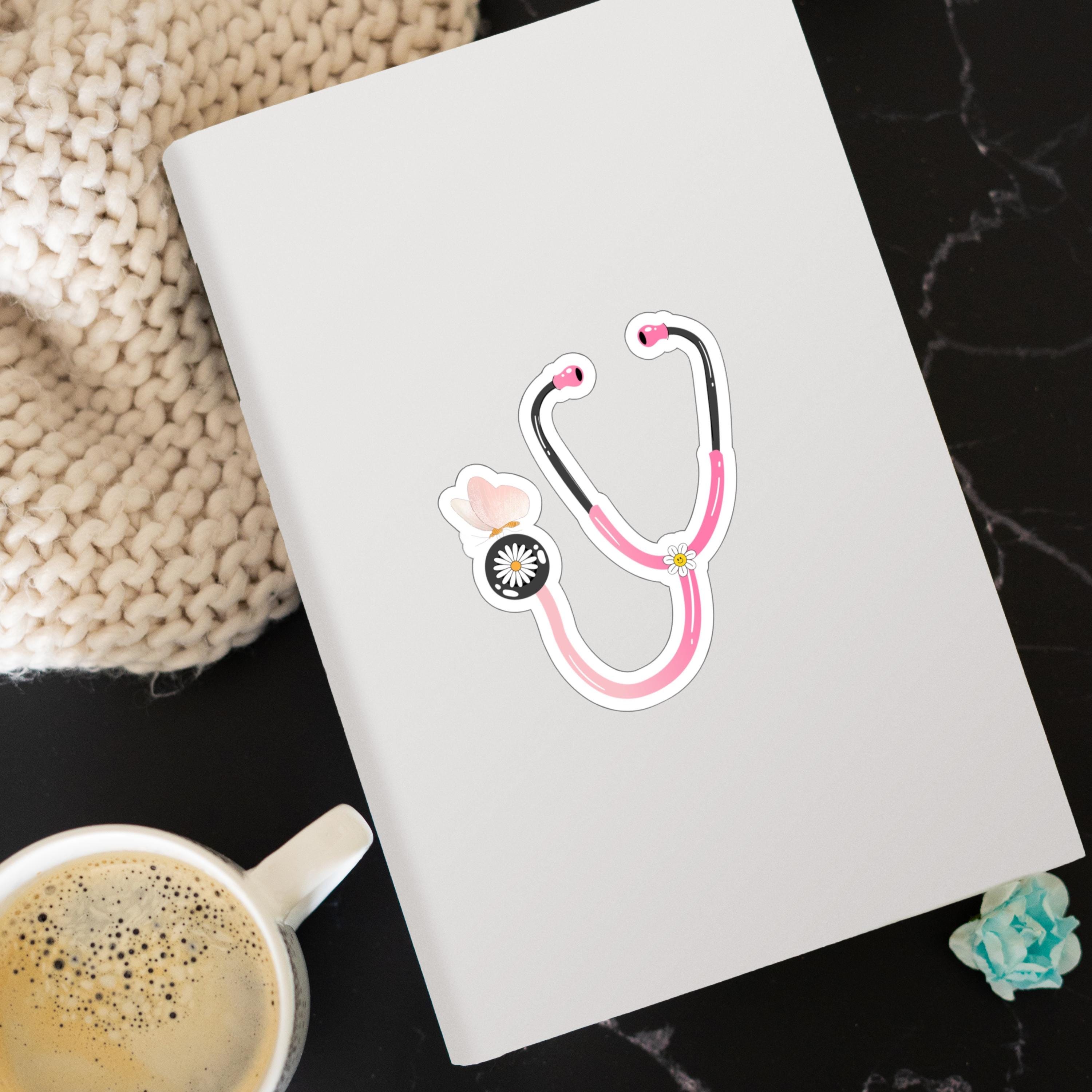 Stethoscope Sticker, Nurse Stickers, Nurse Stickers Funny, Medical ...