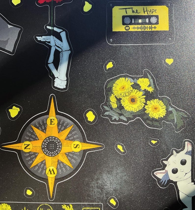 Trench Sticker Sheet - Twenty øne Piløts - Etsy