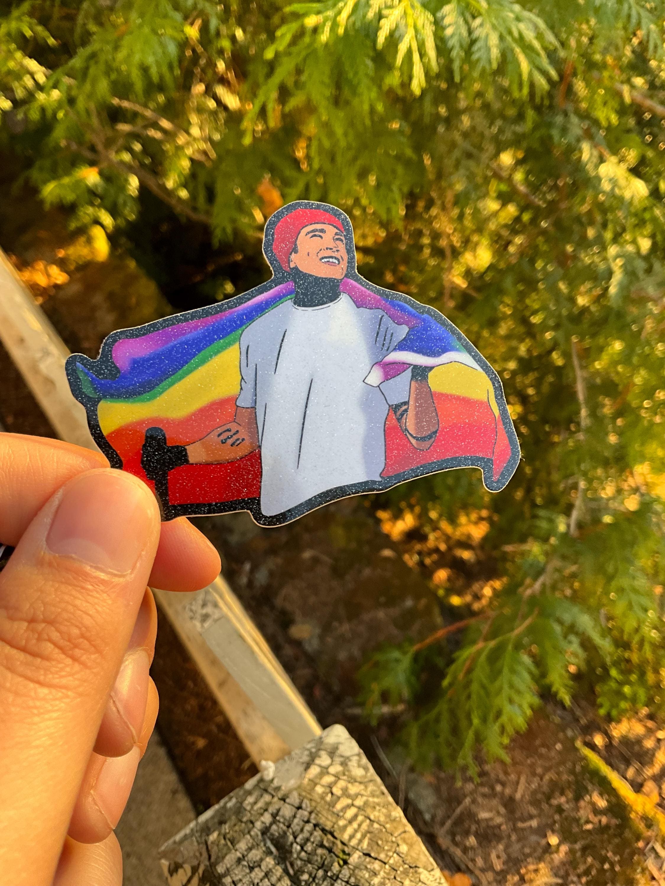 Twenty One Pilots Sticker - Tyler Joseph Pride Flag - Etsy