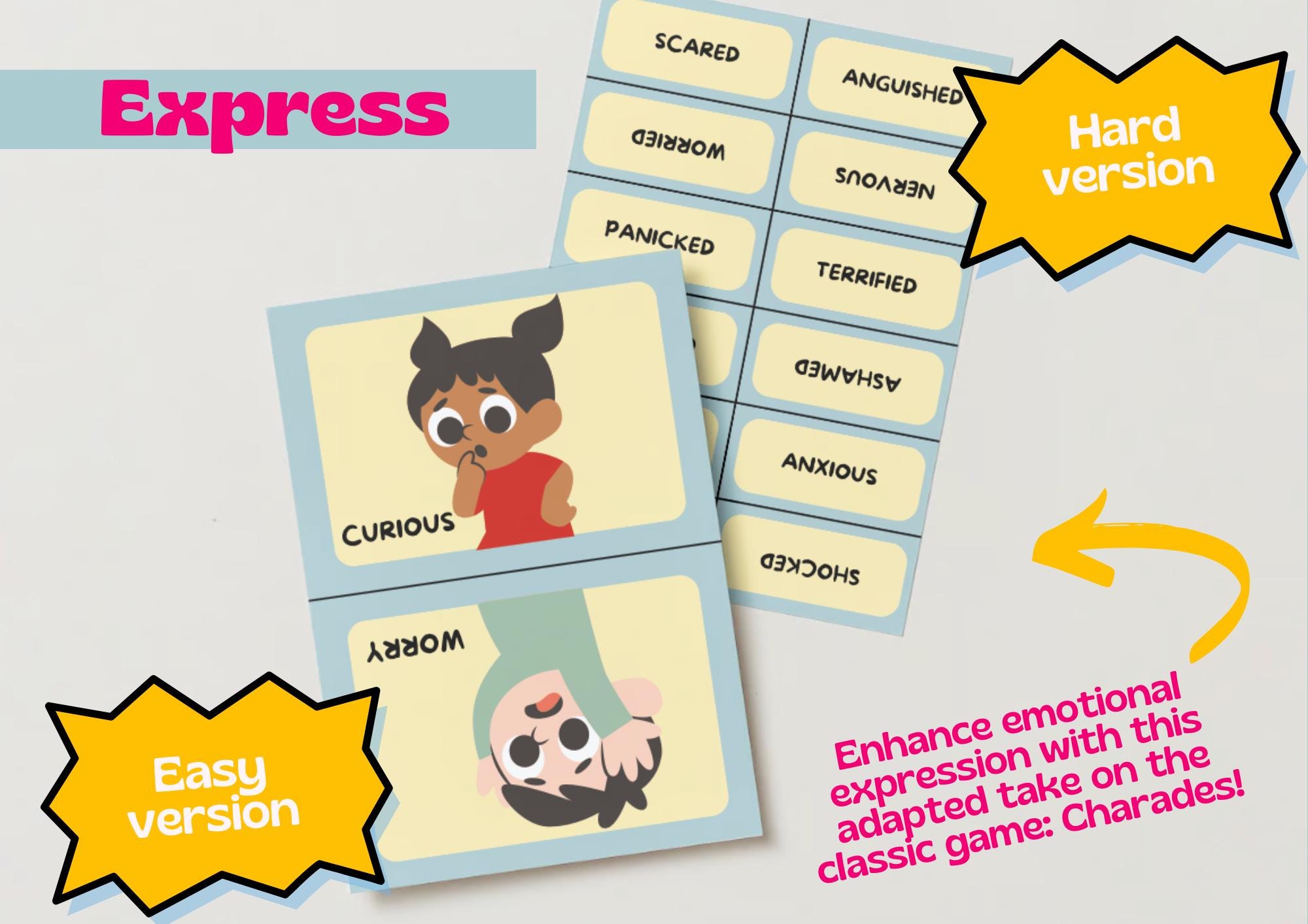 3 Printable Board Games, Emotional Recognition, Expression and ...