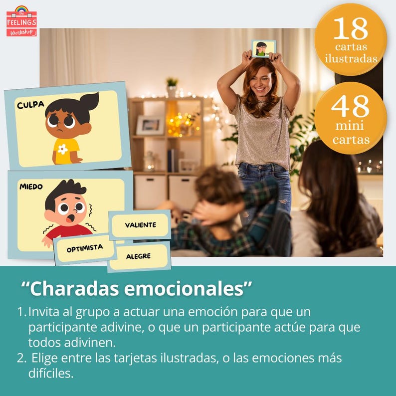 Emotional Intelligence Board Games: Spanish Education (digital Download ...