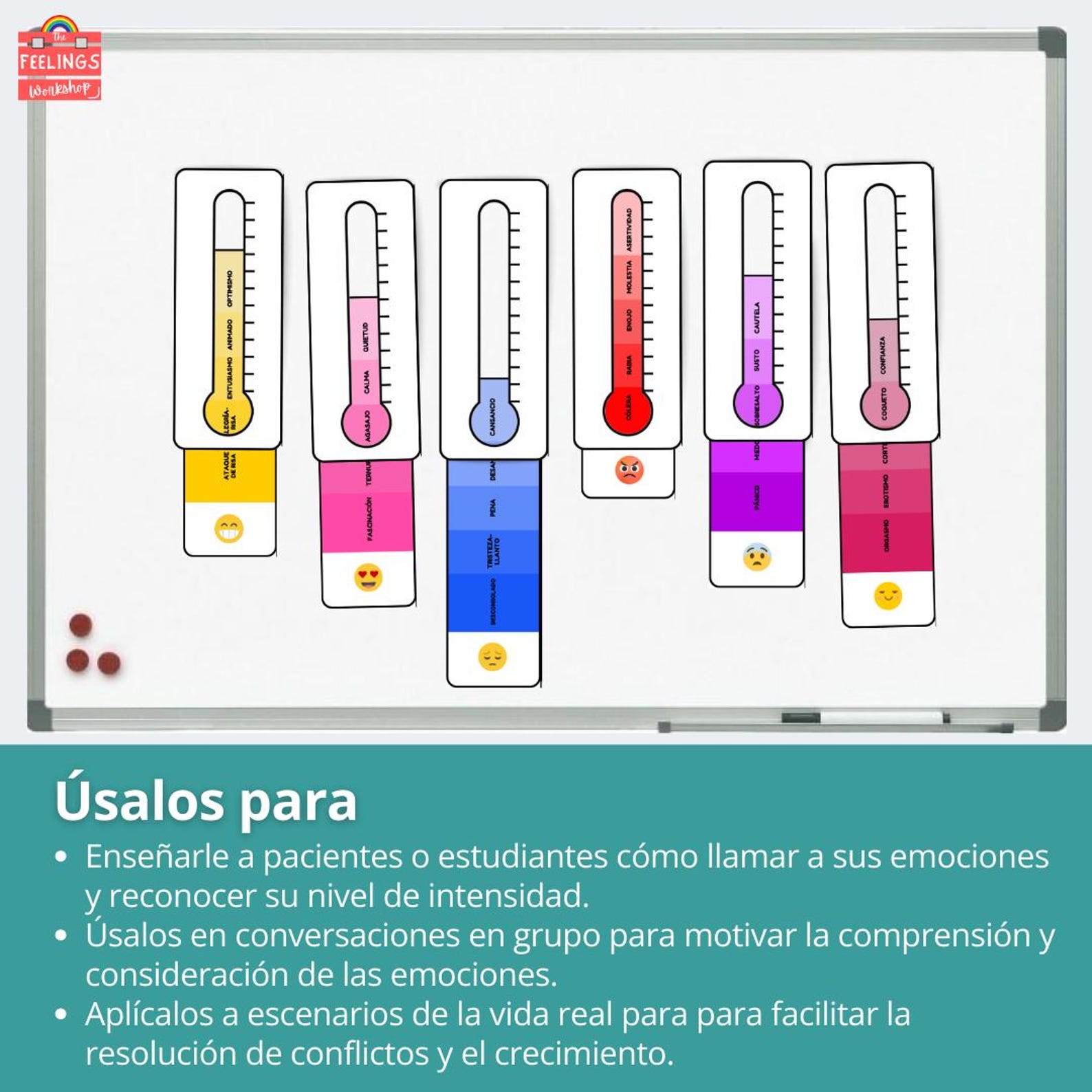 Termómetros Emocionales, Intensidad Emocional, Taller Sobre Emociones ...