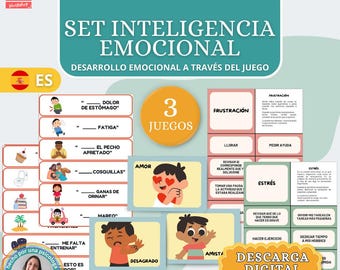 Emotional Intelligence Board Games: Spanish Education (digital Download ...