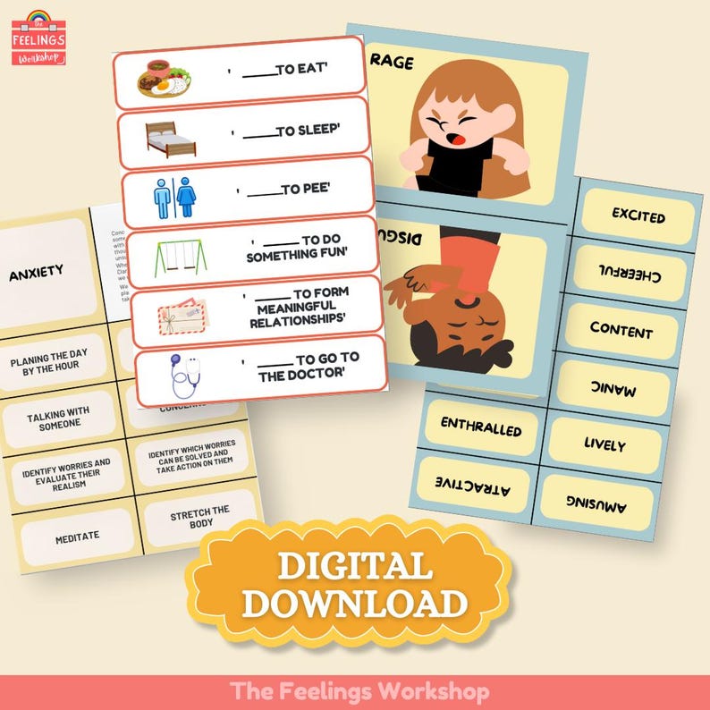 3 Printable Board Games, Emotional Learning, Emotional Intelligence ...