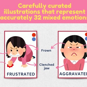 Emotion Flashcards, Easy to Print Cards for Emotional Learning. - Etsy