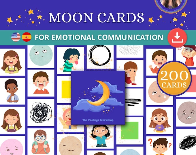 Feelings Faces Flash Cards: Emotion Recognition Activity Set - Etsy Canada