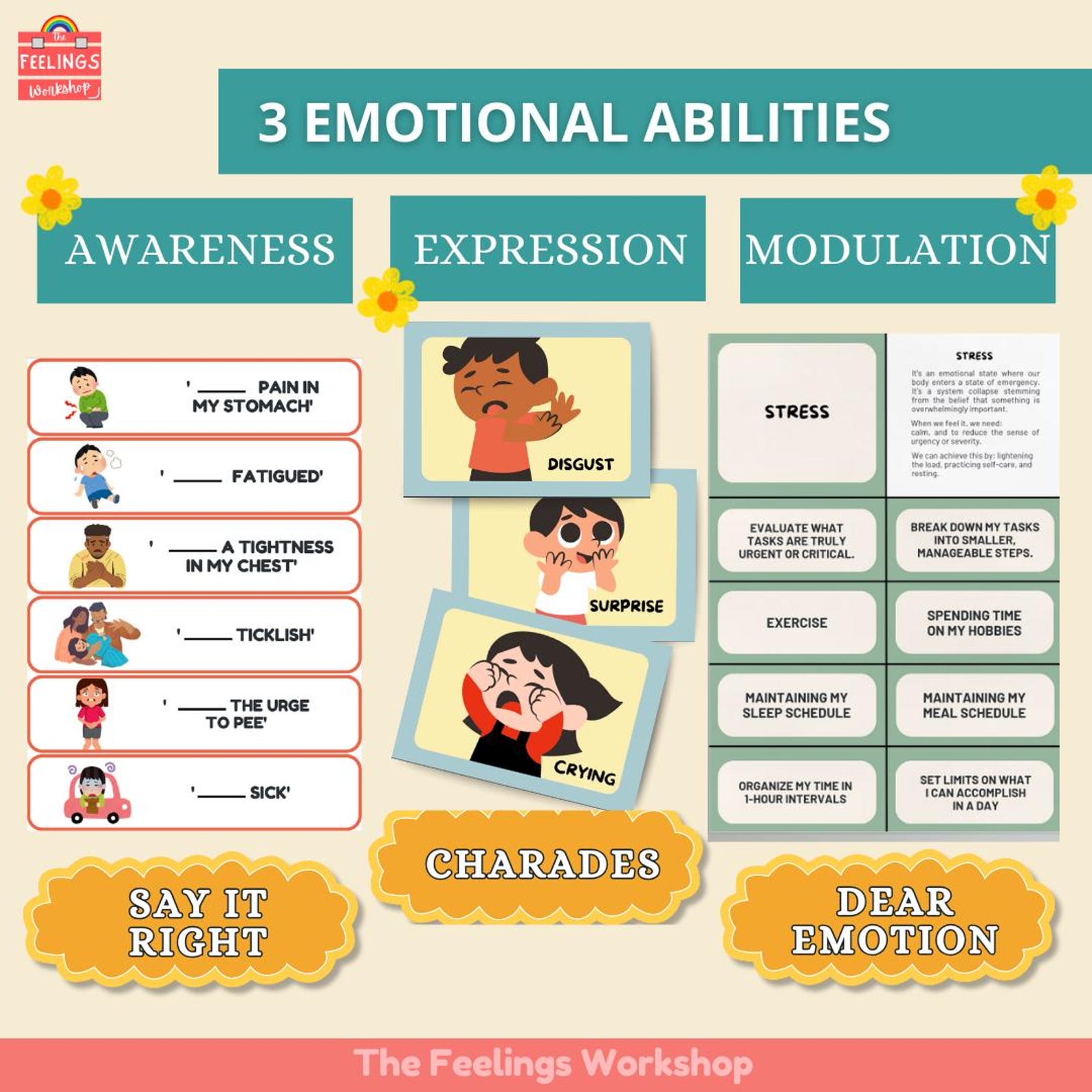 3 Printable Board Games, Emotional Learning, Emotional Intelligence ...