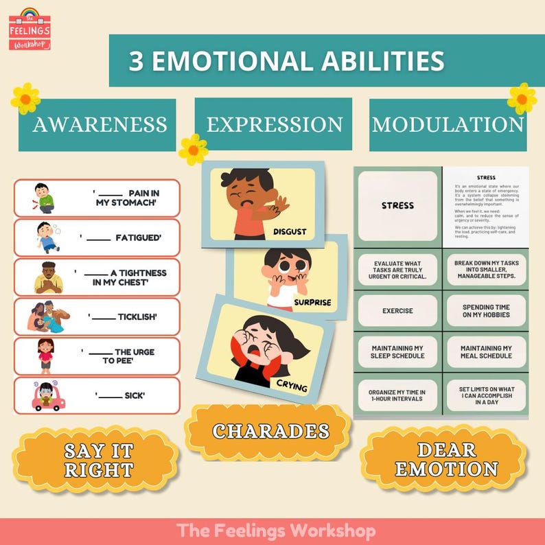3 Printable Board Games, Emotional Learning, Emotional Intelligence ...