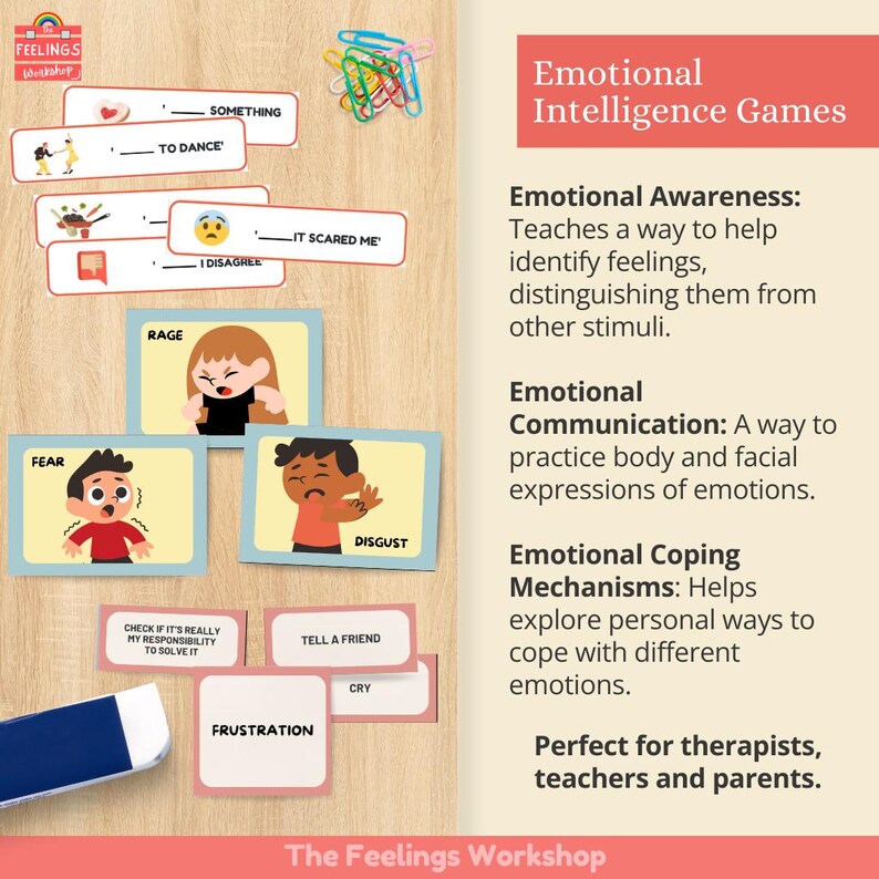 3 Printable Board Games, Emotional Learning, Emotional Intelligence ...
