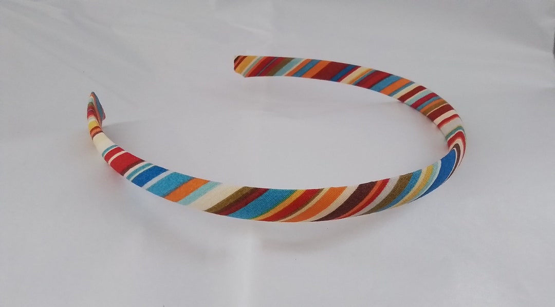 Striped Skinny Narrow Headband Hair Head Alice Band 1cm Wide - Etsy