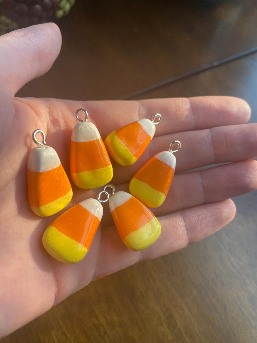 Candy Corn Charms Halloween / Fall Charms - Etsy
