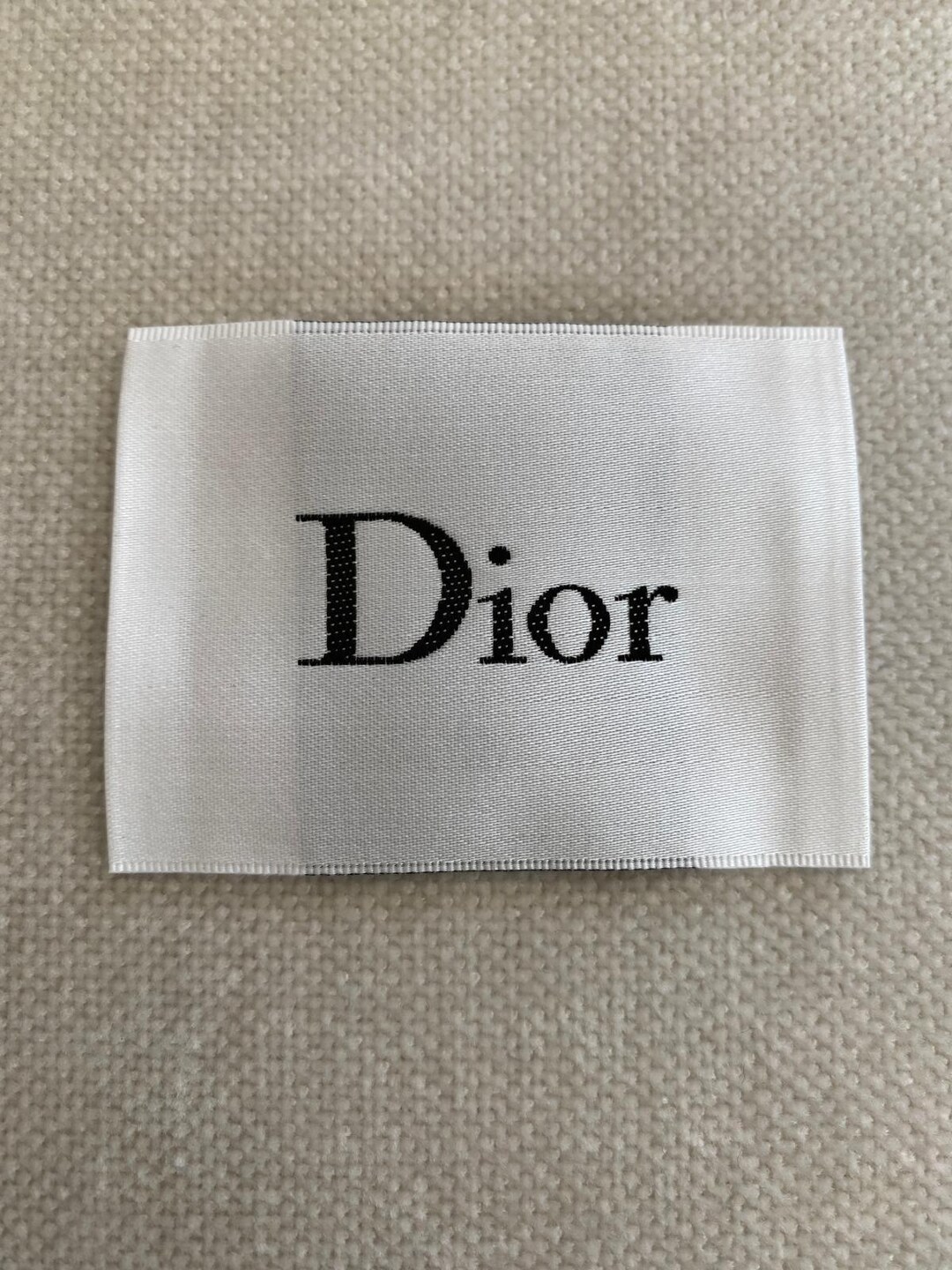 Dior Clothes Label Large - Etsy
