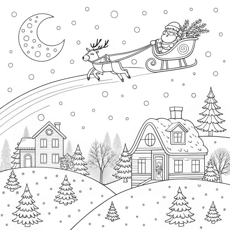 Color Your Christmas: Printable Fun for Kids - Etsy