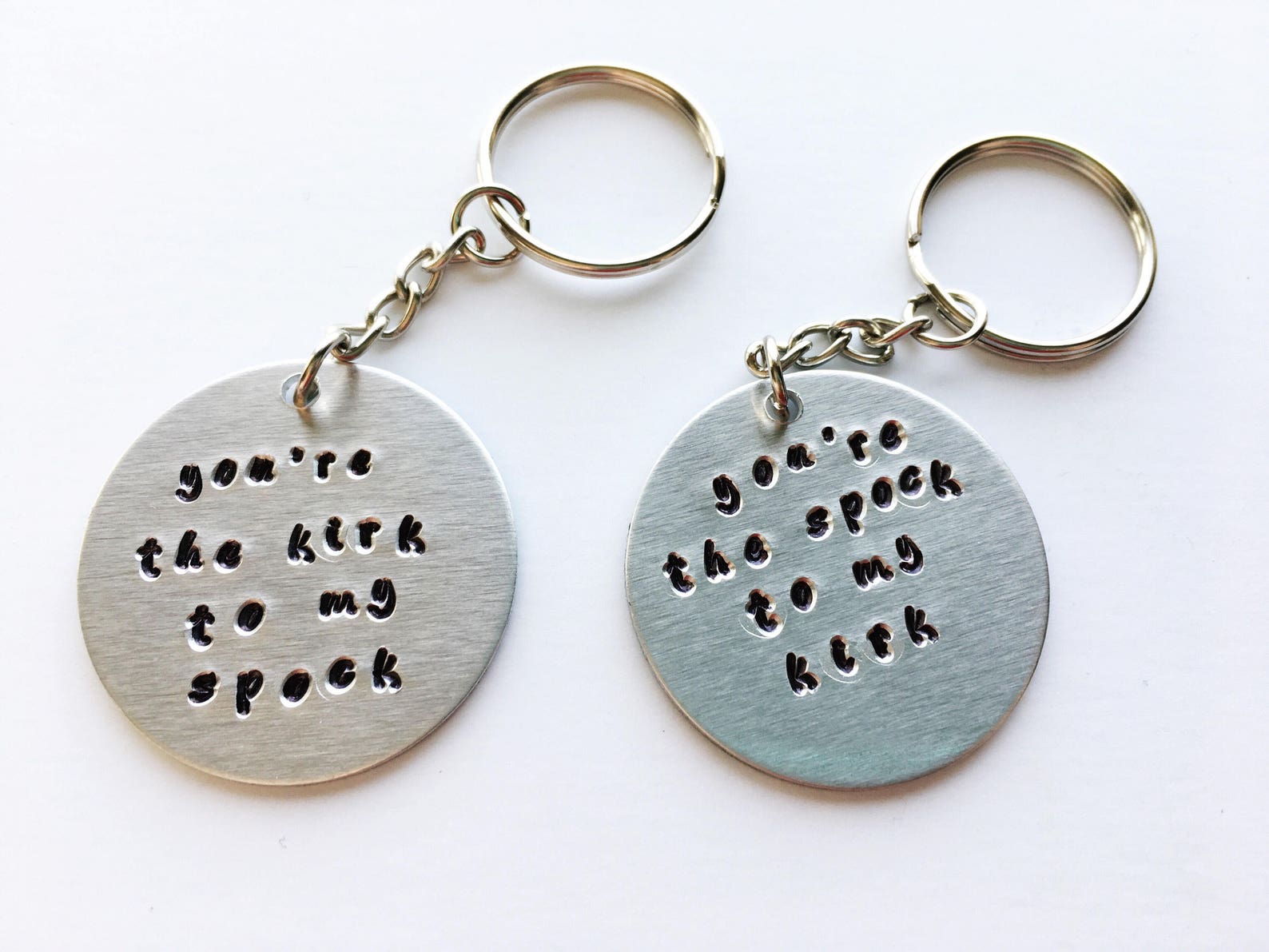 Spock and Kirk Couples or Friends Keychains - Etsy