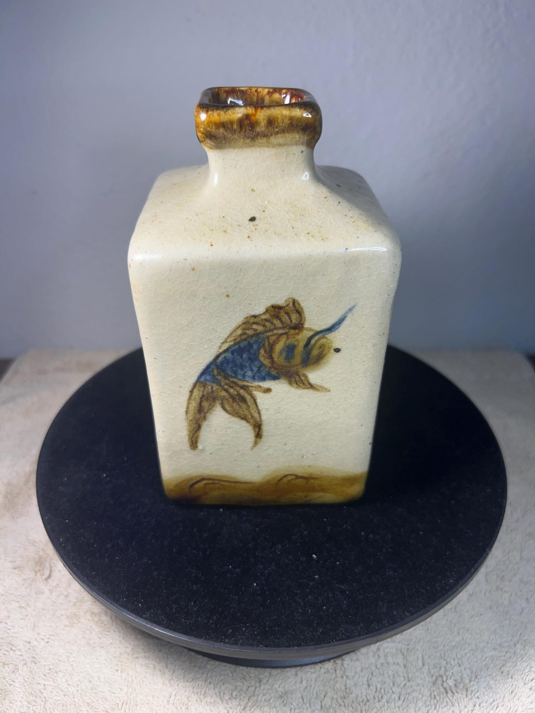Okinawan Square Vase - Etsy