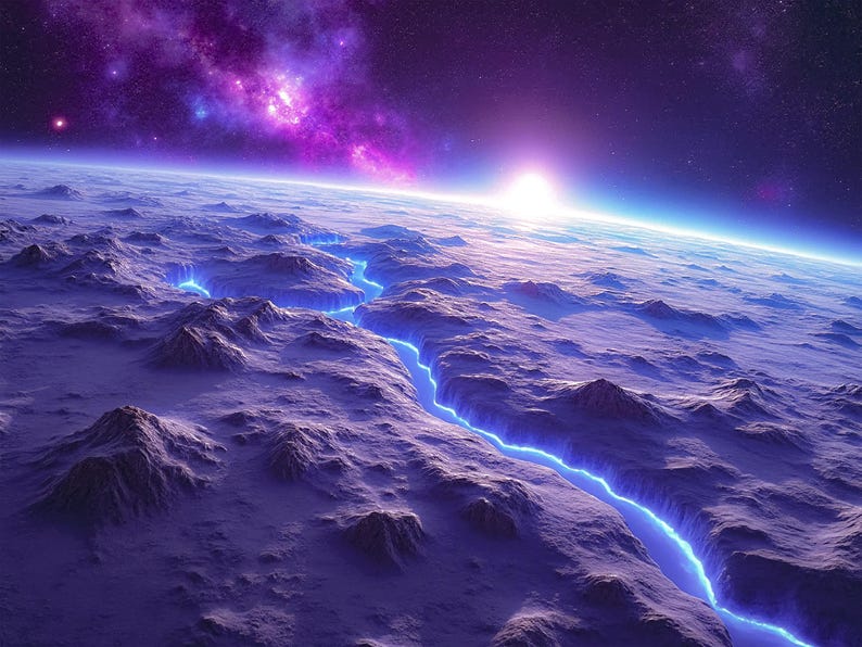 Ai-generated Space Artwork: Cosmic Vistas, Otherworldly Landscapes ...
