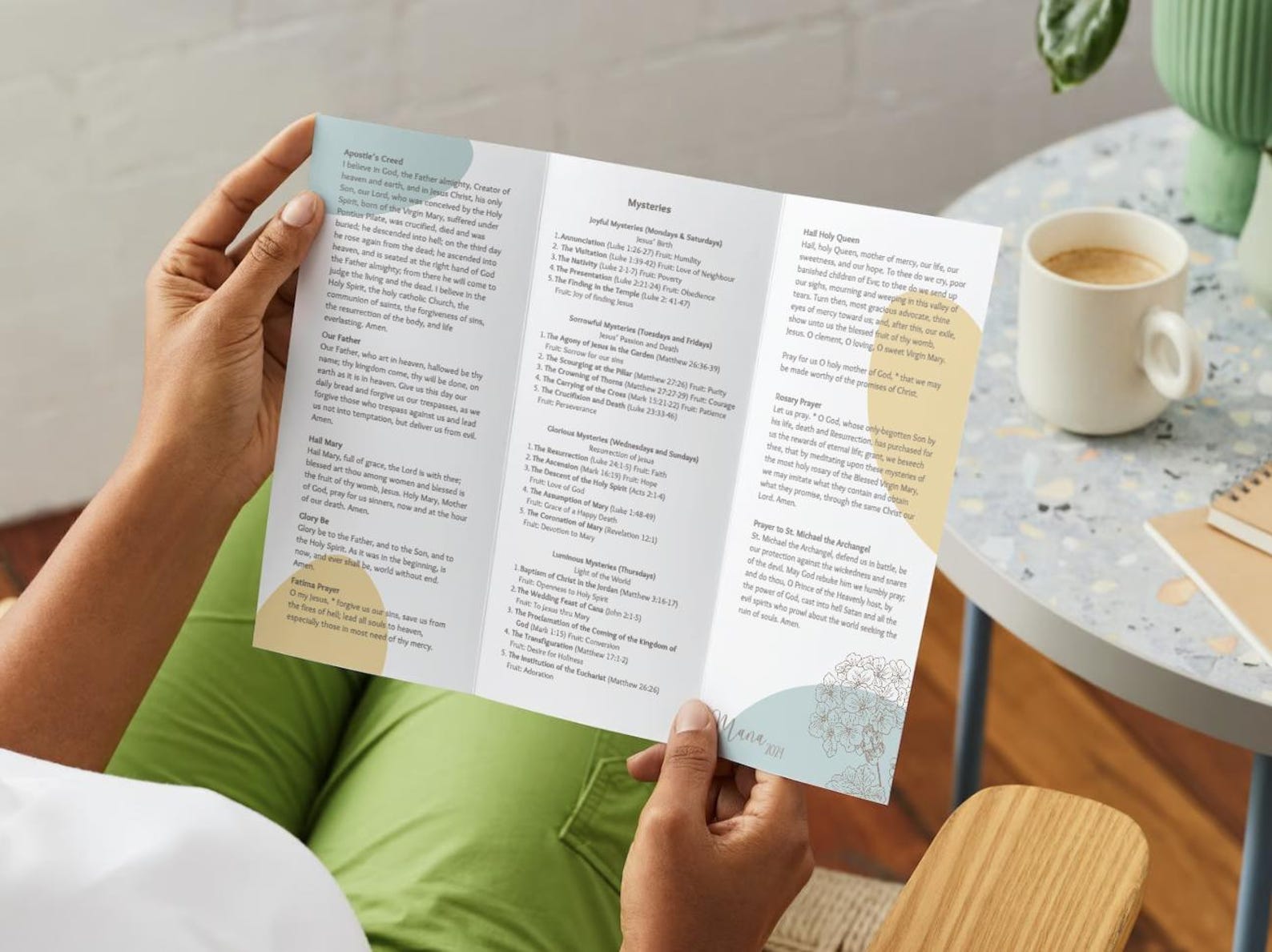 Printable Holy Rosary Pamphlet- Digital - How to Pray the Rosary - All ...