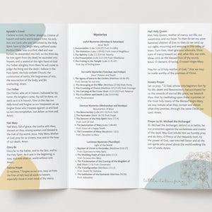 Printable Holy Rosary Pamphlet- Digital - How to Pray the Rosary - All ...