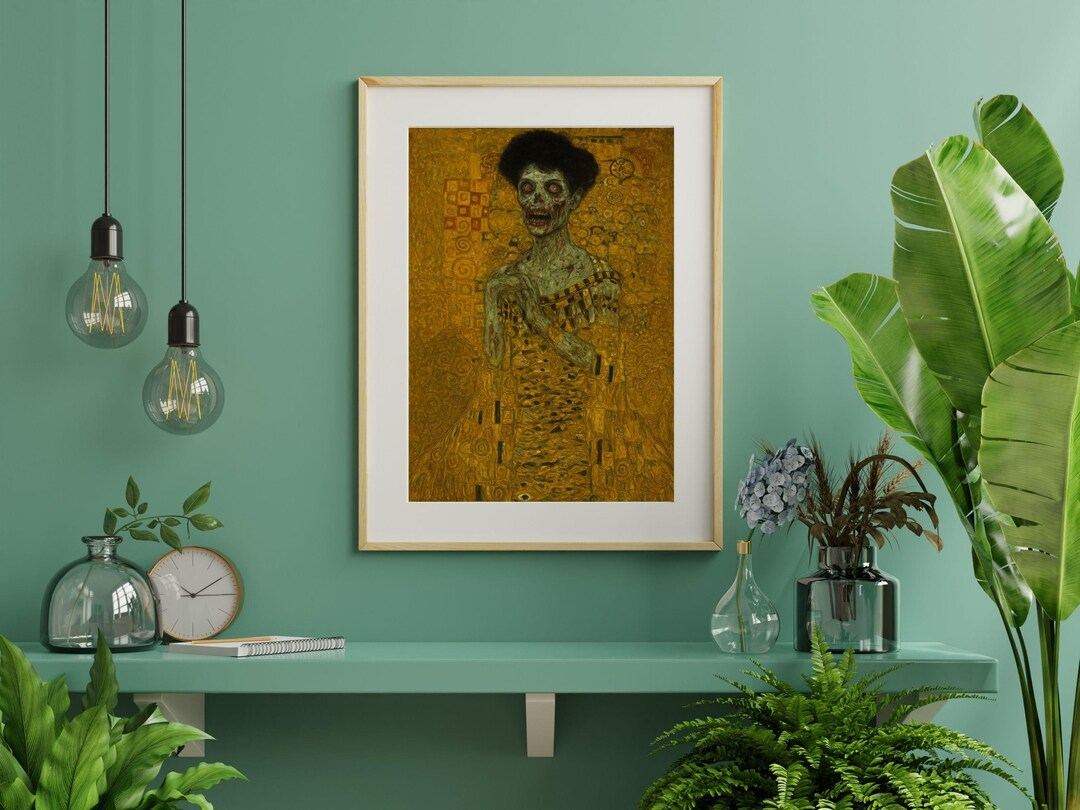 Portrait of Adele Brain Devourer Oil Painting (digital Download) Art ...