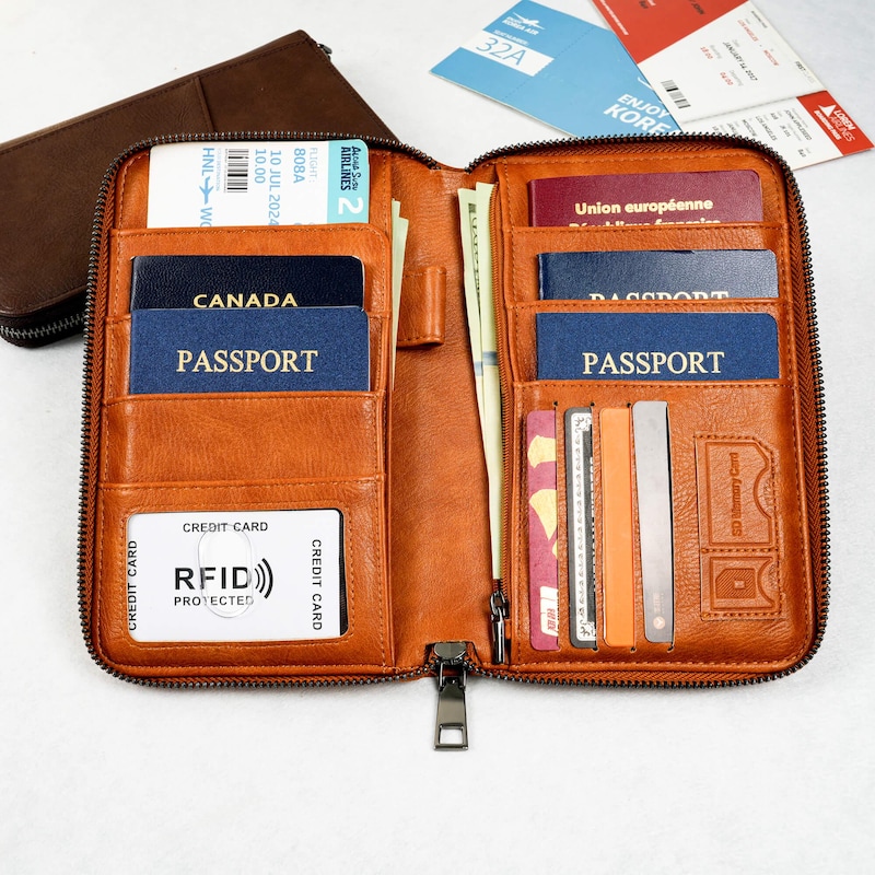 Red Leather Pocket Cover - Etsy UK