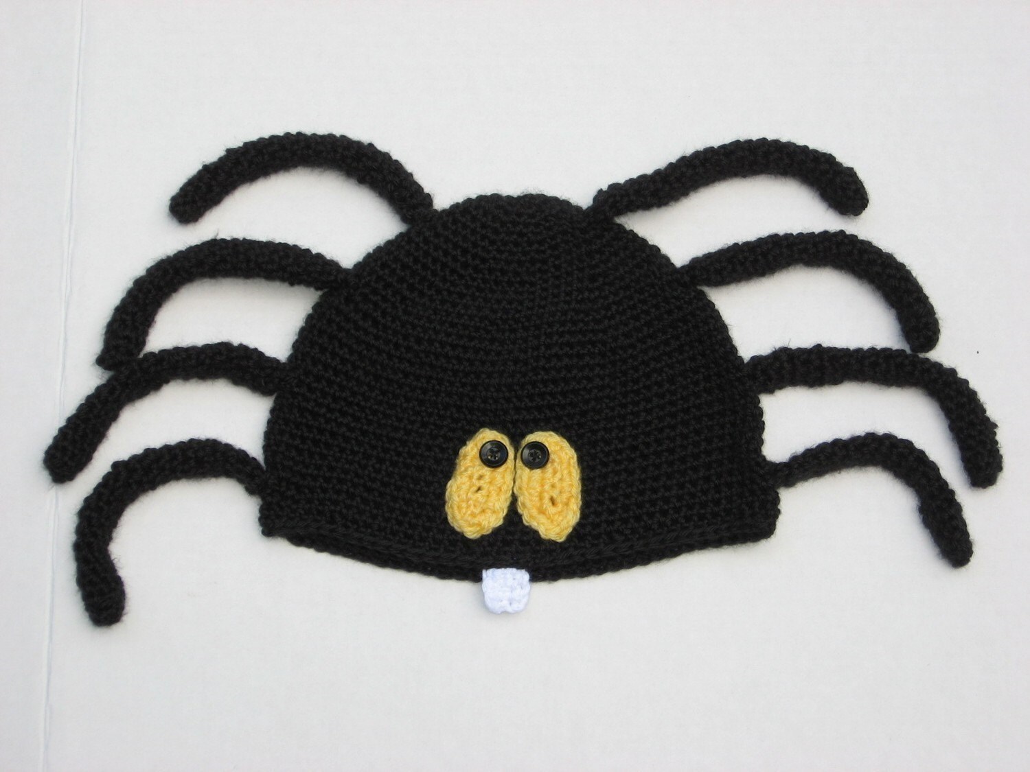Halloween Candy Corn Spider Hat, Crochet Pattern Pdf, Instant Download ...
