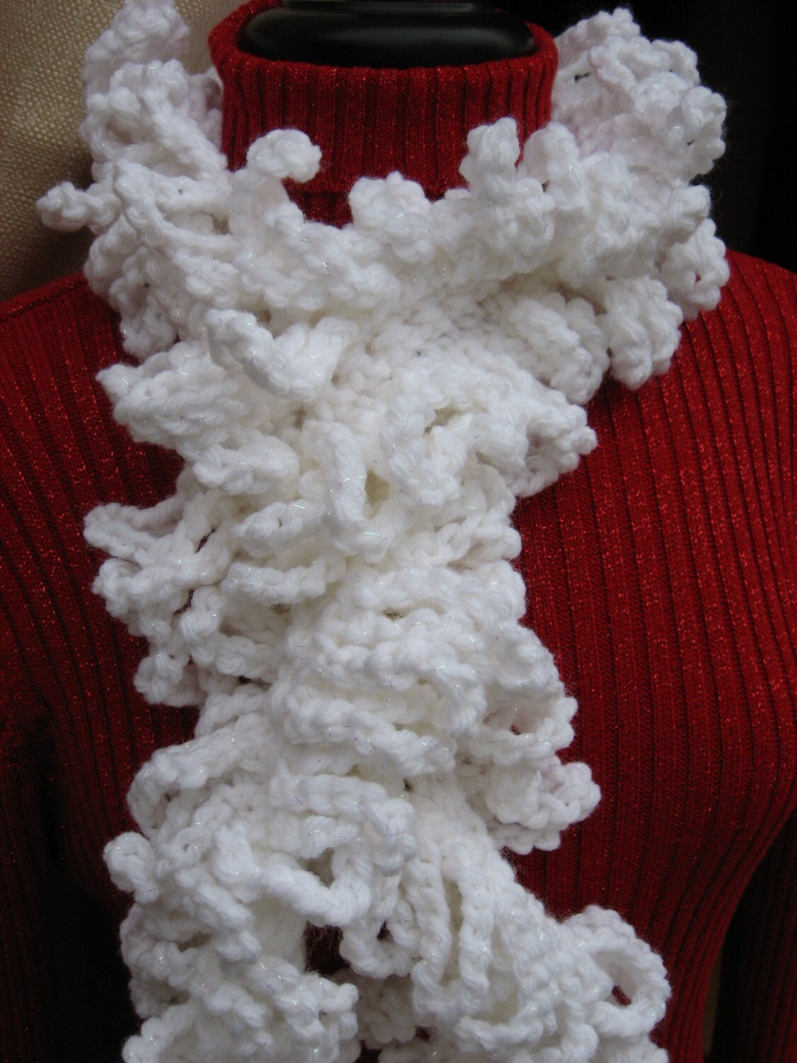 Loopy Layers Crochet Scarf Pattern Pdf - Etsy