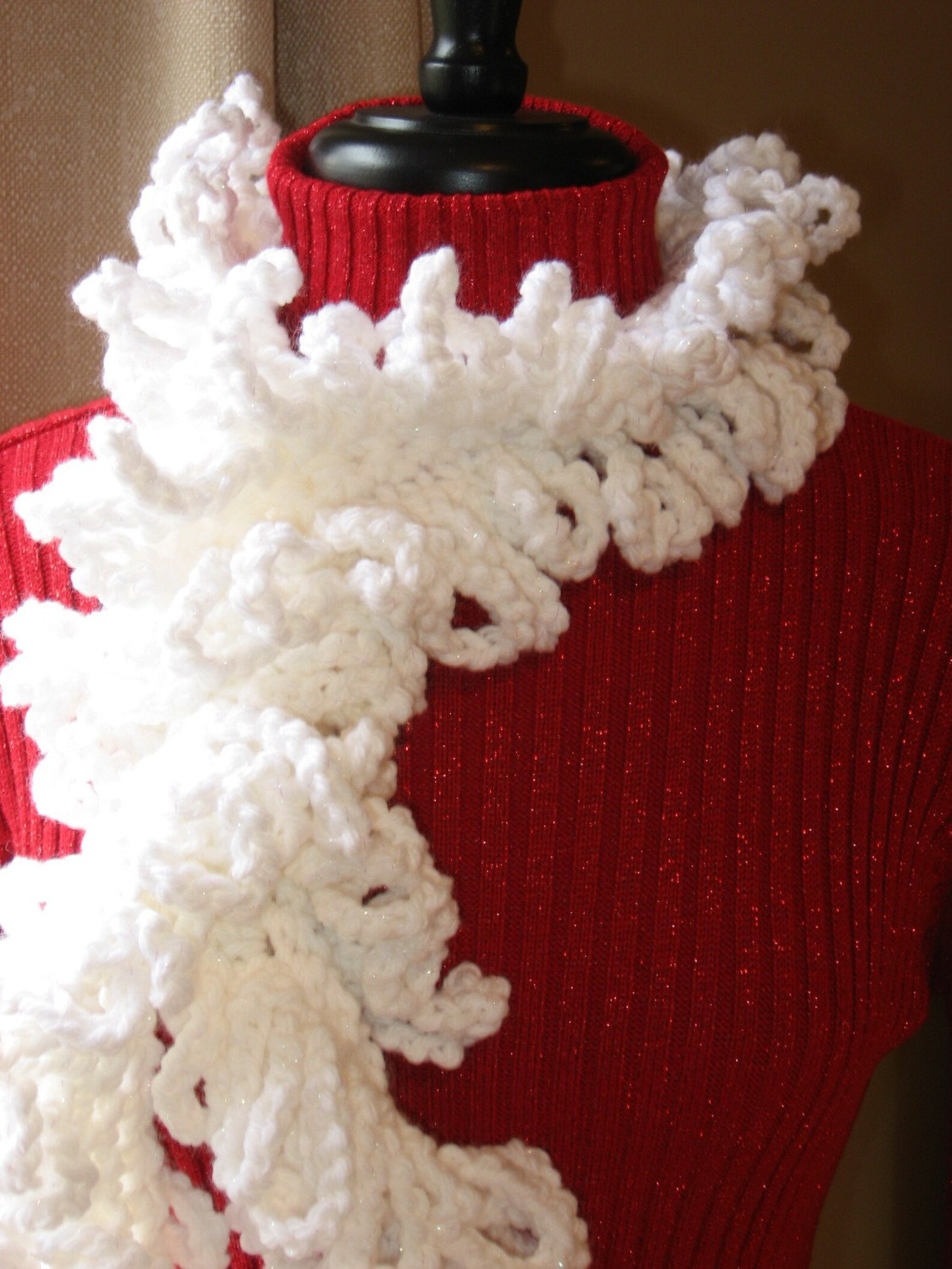 Loopy Layers Crochet Scarf Pattern Pdf - Etsy