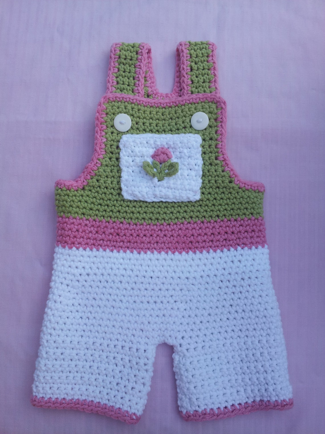 Crochet Pattern Baby Overalls instant Download - Etsy