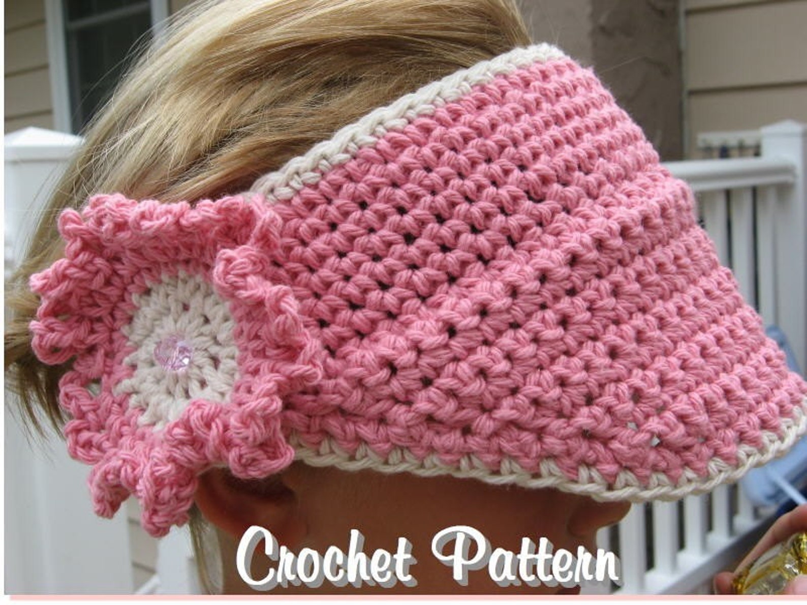 Classic Crochet Sun Visor Pattern Pdf Instant Pattern - Etsy