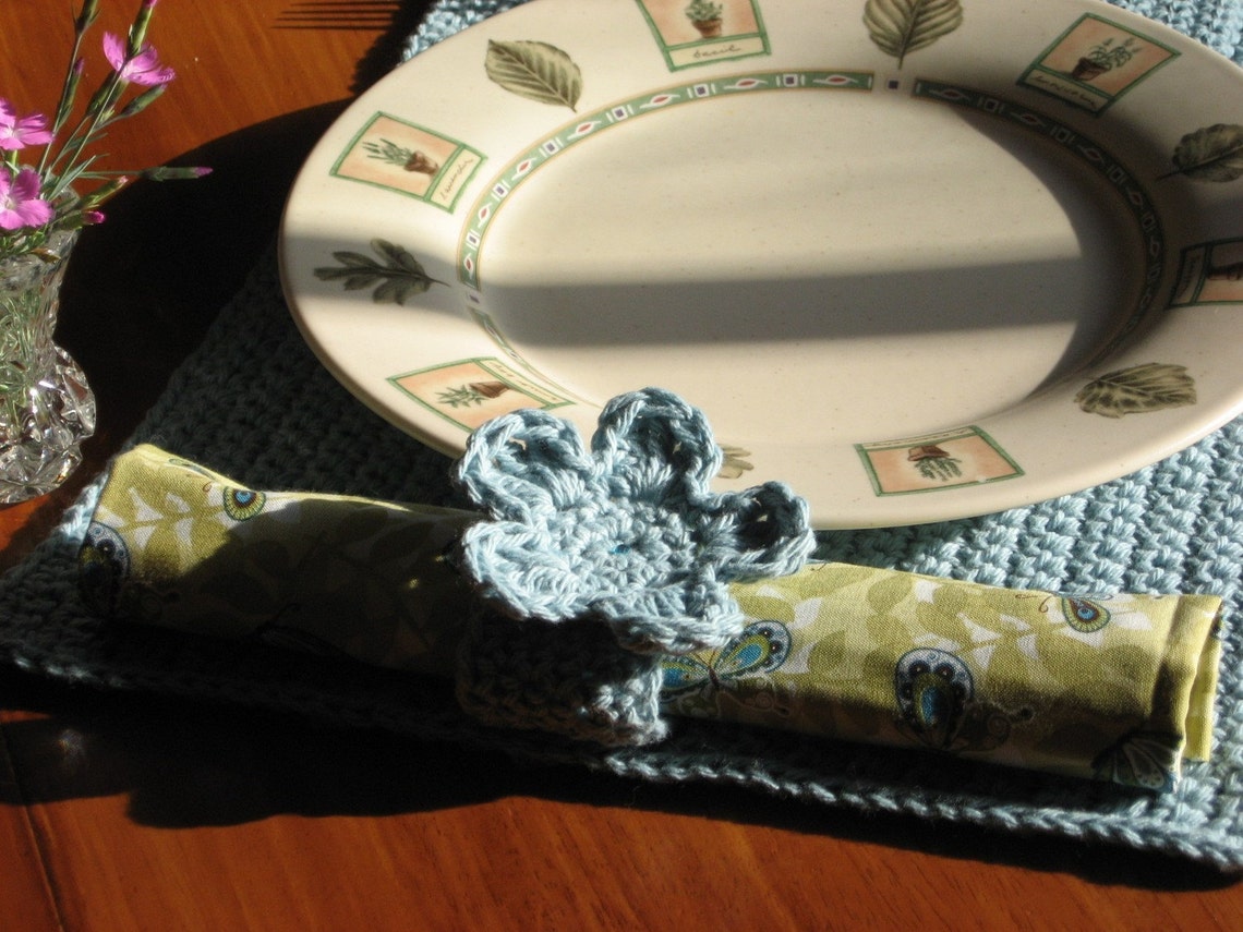 Classy Crochet Placemats, PDF Pattern, Instant Download Available - Etsy