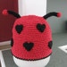Valentines Day Lil Love Bug Lady Bug Hat Crochet Pattern Pdf - Etsy