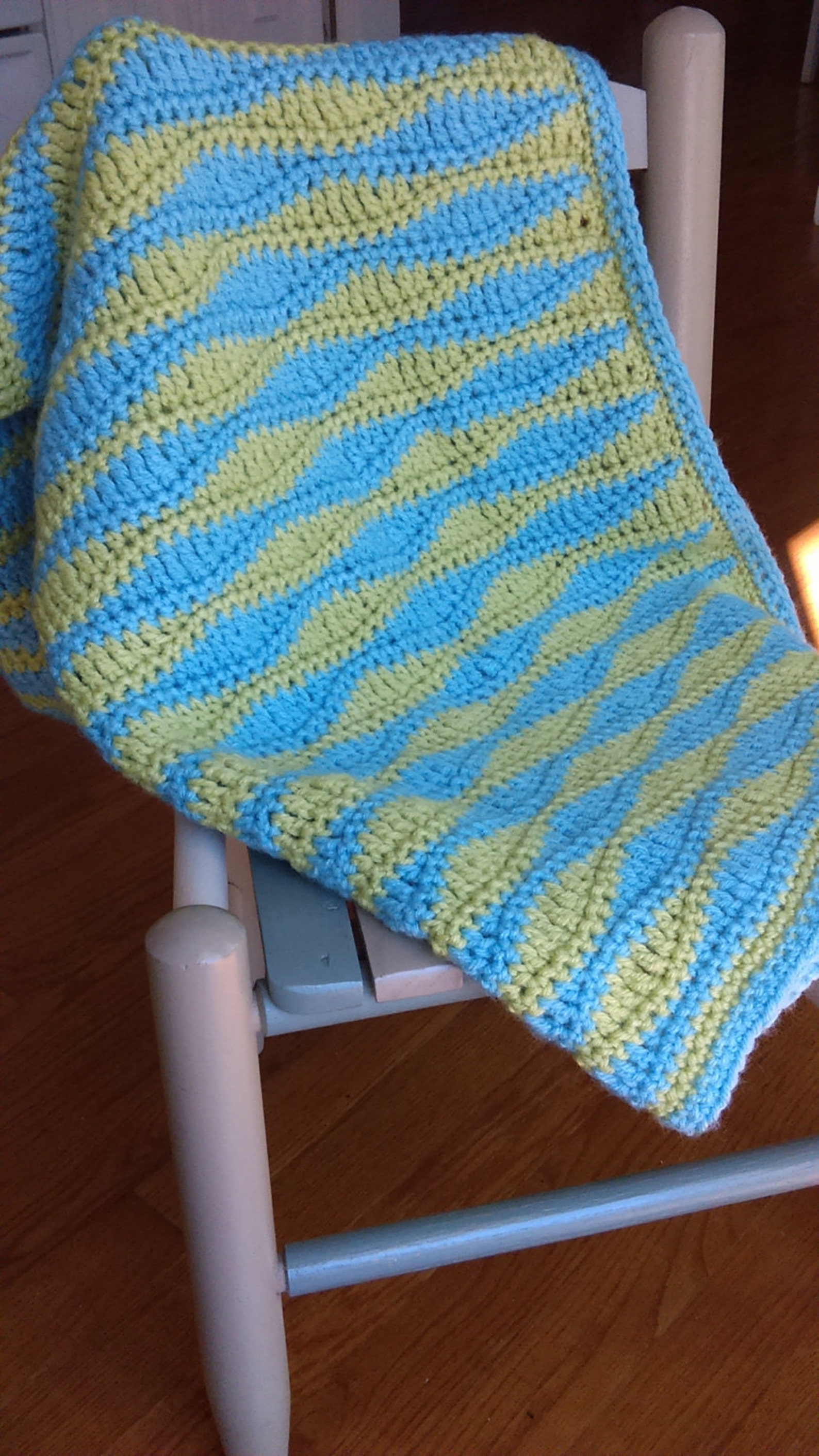 Sea Waves Baby Blanket Crochet Pattern Pdf Available for | Etsy