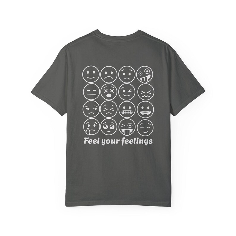 Emotional Emojis T-shirt, Mental Health Awareness, Feelings Tee, Unisex ...