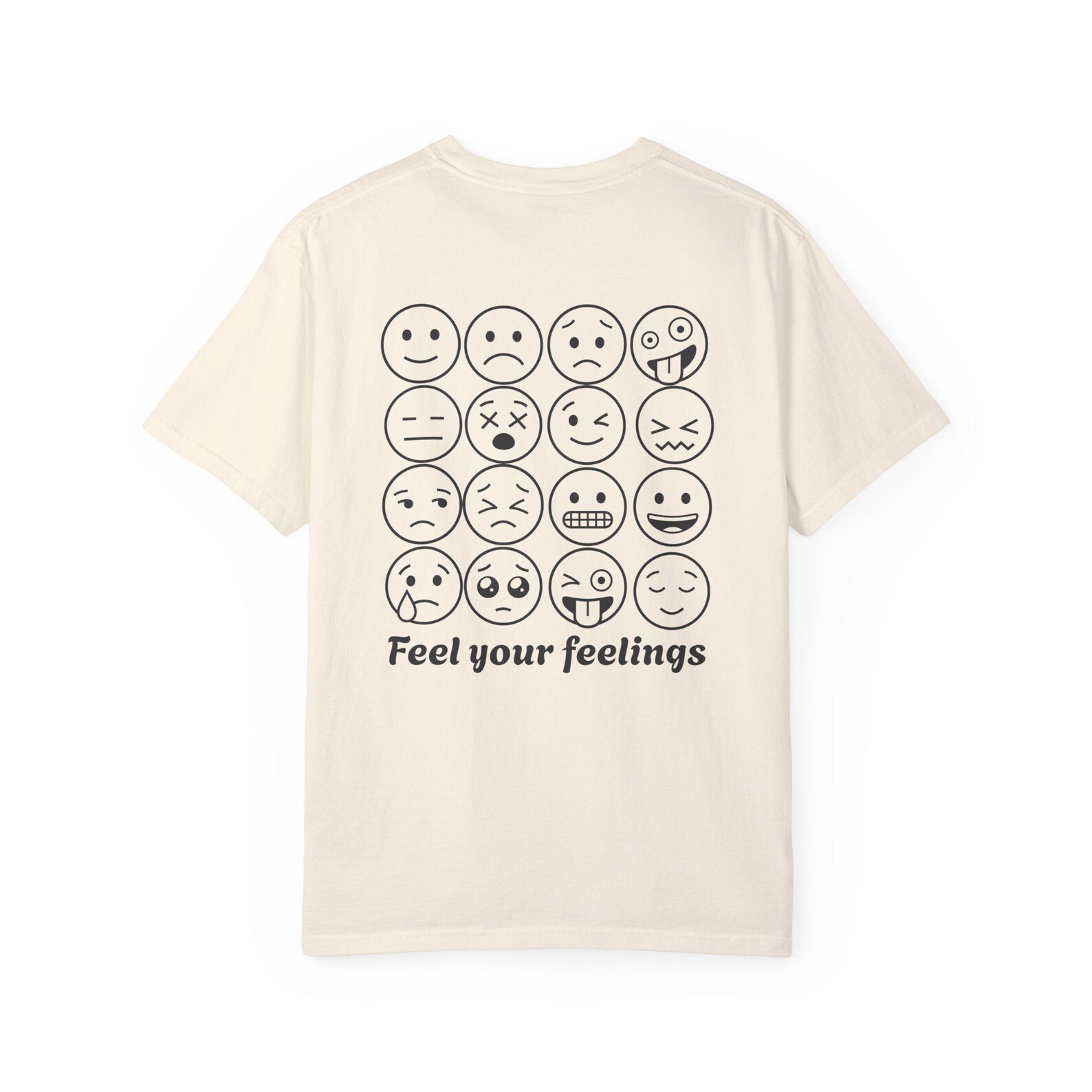 Emotional Emojis T-shirt, Mental Health Awareness, Feelings Tee, Unisex ...