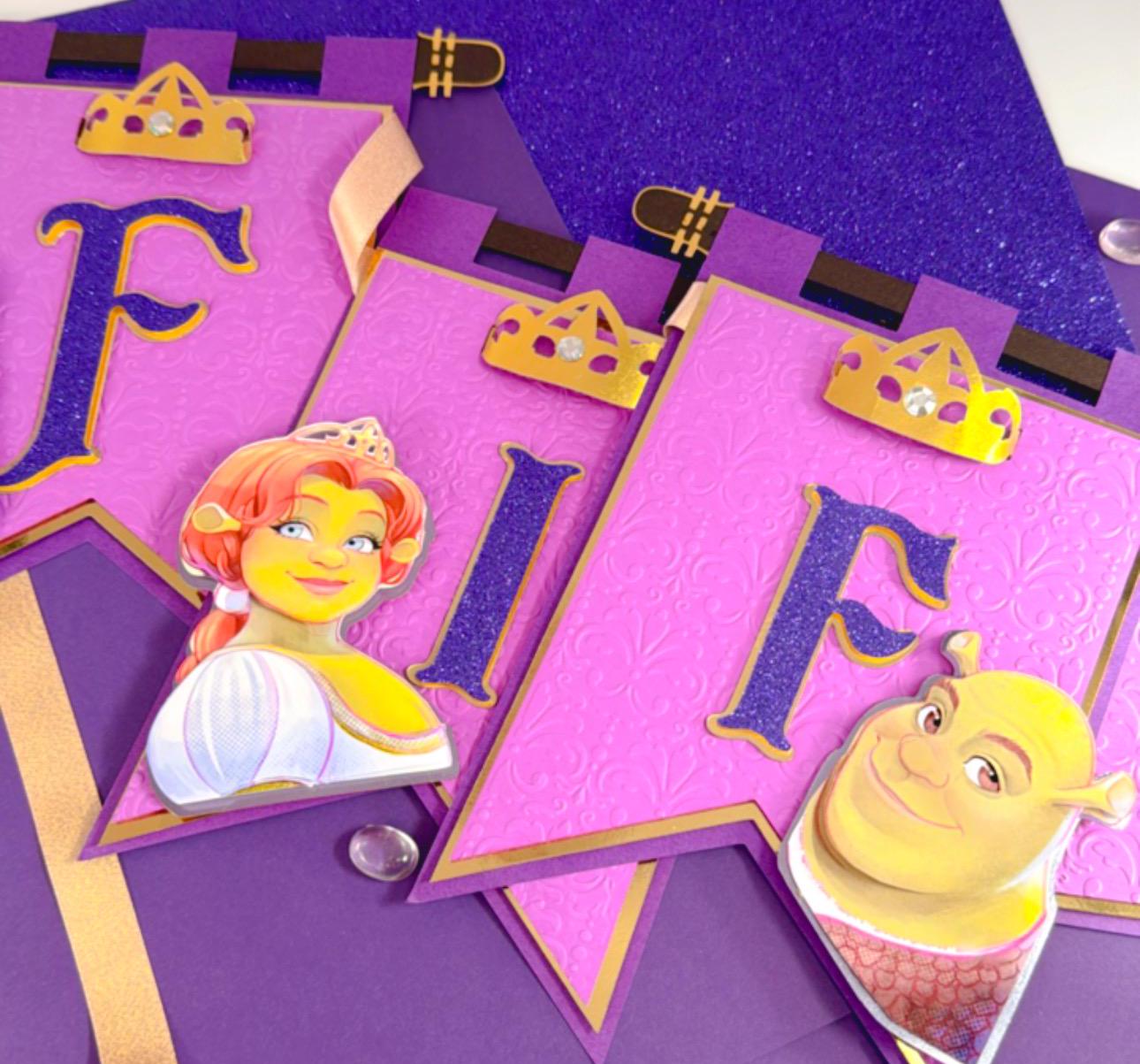 Princess Banner ,banner Birthday Party, Princess Theme, Princess Party ...