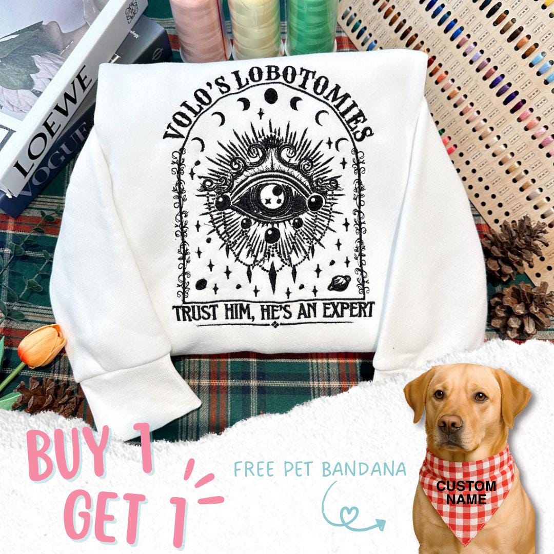 Volo’s Lobotomies Embroidered Shirt, I Got My Lobotomy at Volo's Hoodie ...