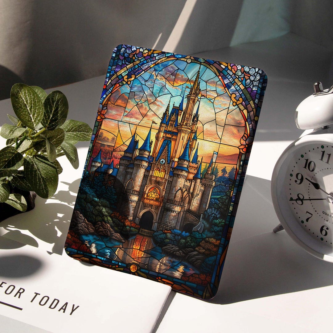 Stained Glass Castle Kindle Paperwhite Case, Kobo Case, Kindle 12th ...
