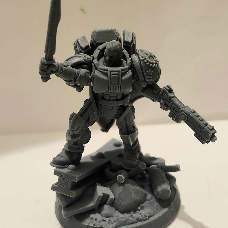 40k Titus Miniature - Etsy
