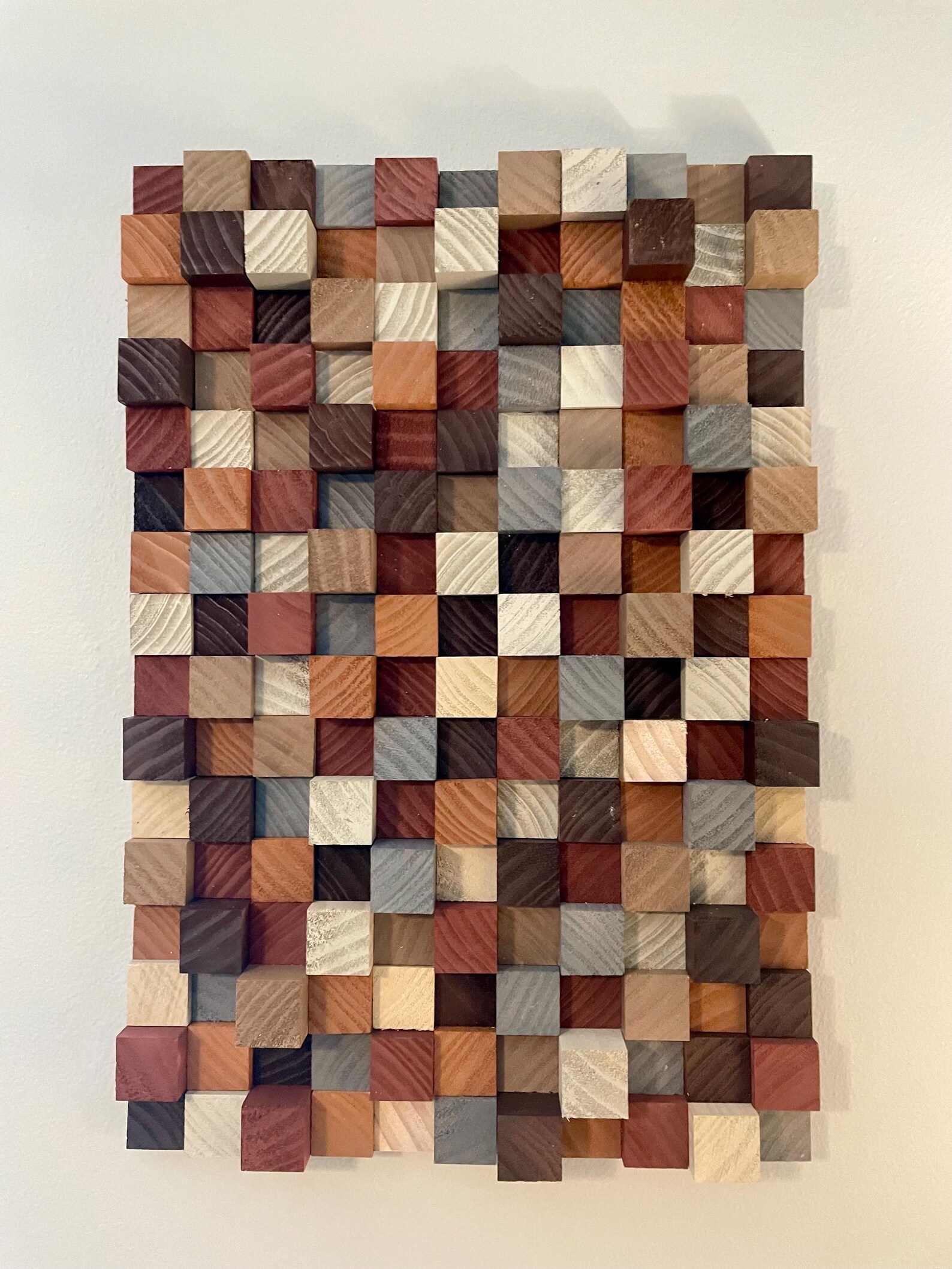 Handmade Wood Pixel Art Wall Décor | 24x18 - Etsy