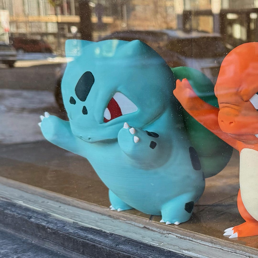Starter Creature Window Set – Cozy Window Sill Display – Kawaii Home ...