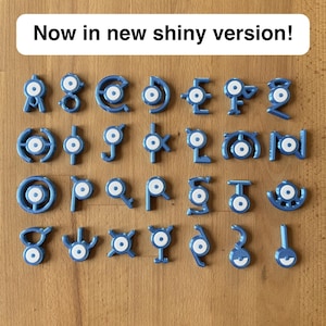 Unown Alphabet Magnet Set – Pokémon Fridge Decor - Etsy