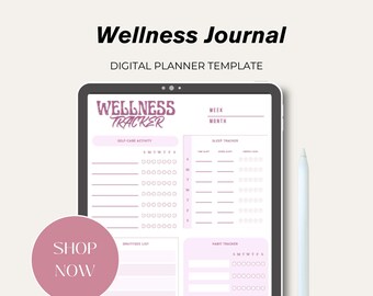 Daily Wellness Tracker - Etsy
