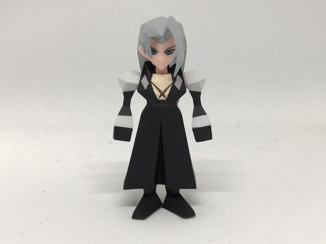 FINAL FANTASY VII 7 polygon Mini Figure sephiroth Original Square Enix ...