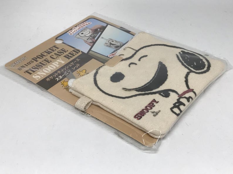 PEANUTS SNOOPY ~ SNOOPY Pocket Tissue Case ~ Original & Official Item ...